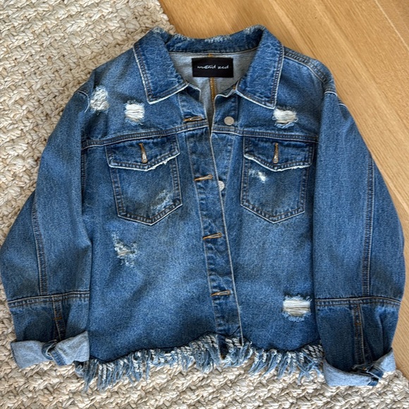 Mustard Seed | Jackets & Coats | New Mustard Seed Denim Jacket | Poshmark